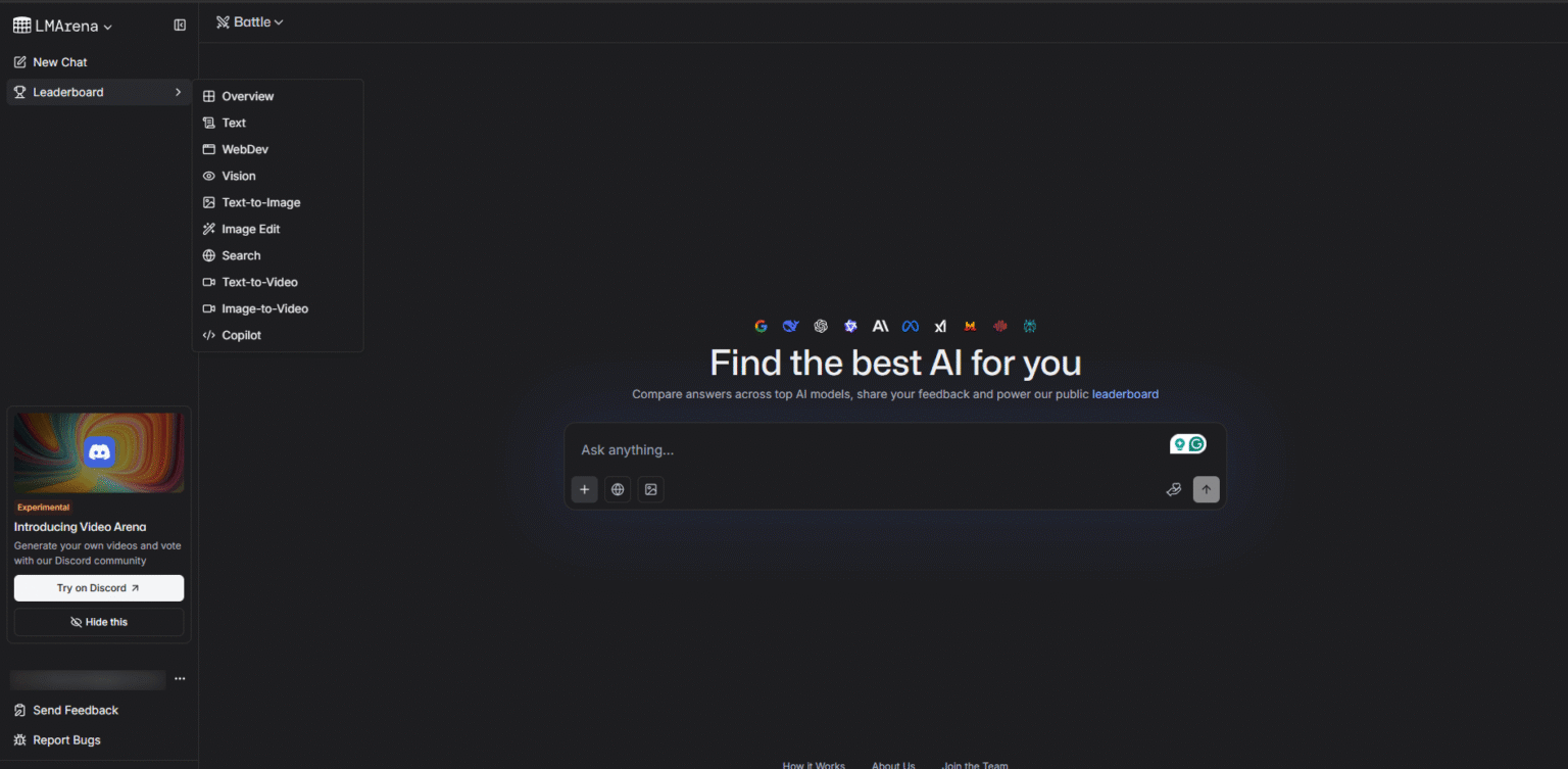 LMArena.ai Review | Pricing & Best Alternatives - AITechCafe