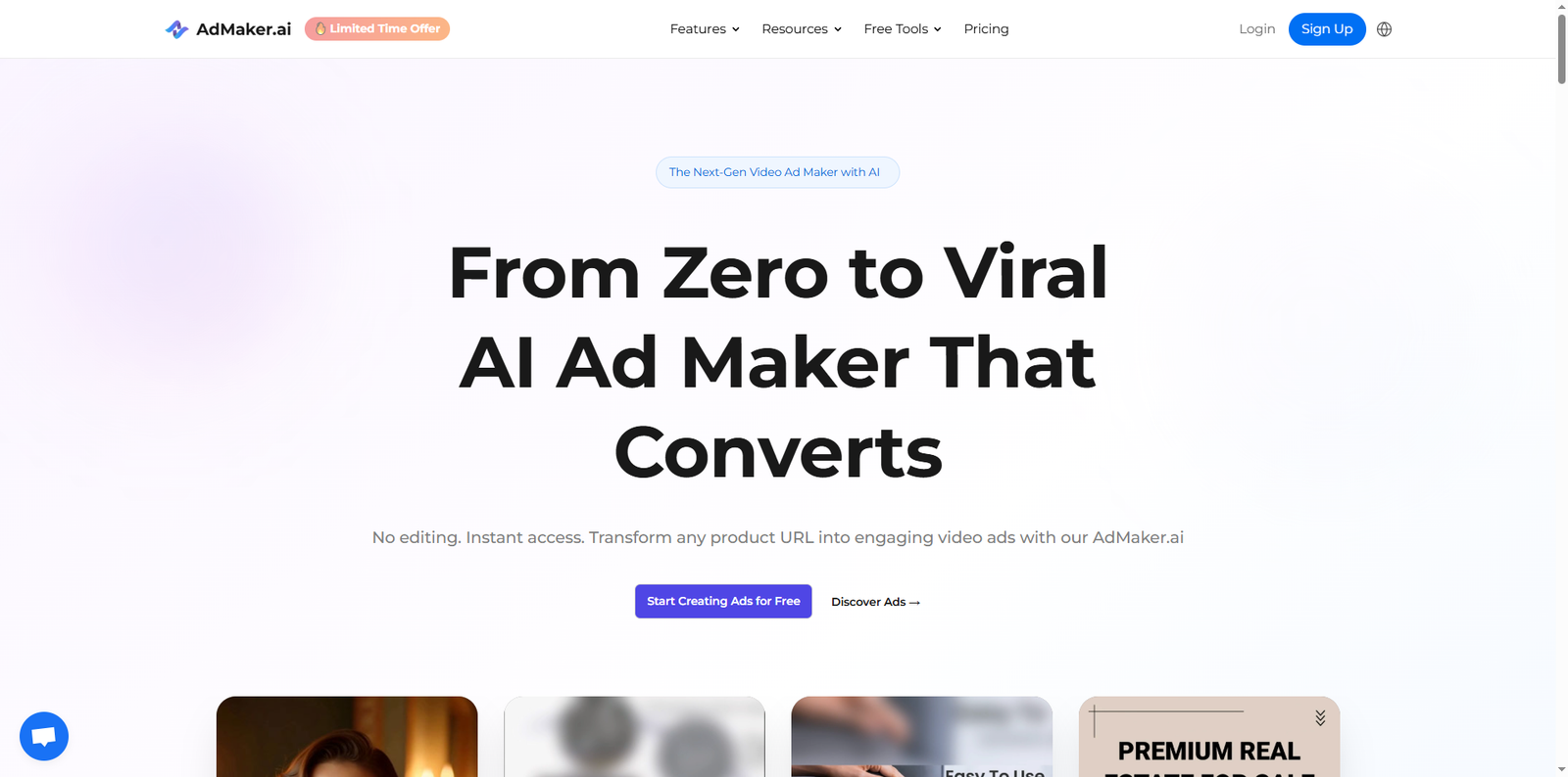 Admaker AI Review | Pricing & Best Alternatives - AITechCafe