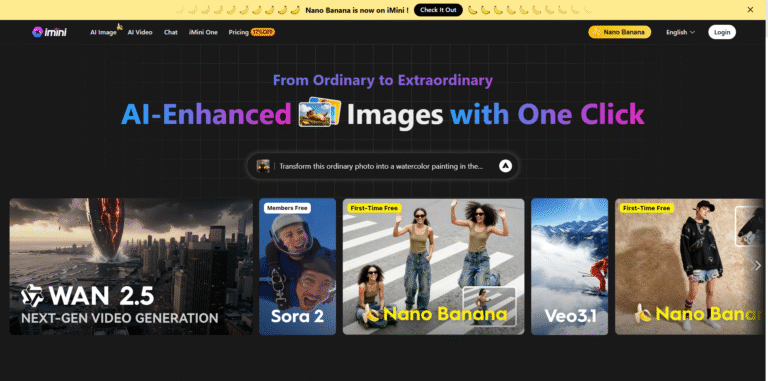 Imini AI Review | Pricing & Best Alternatives - AITechCafe